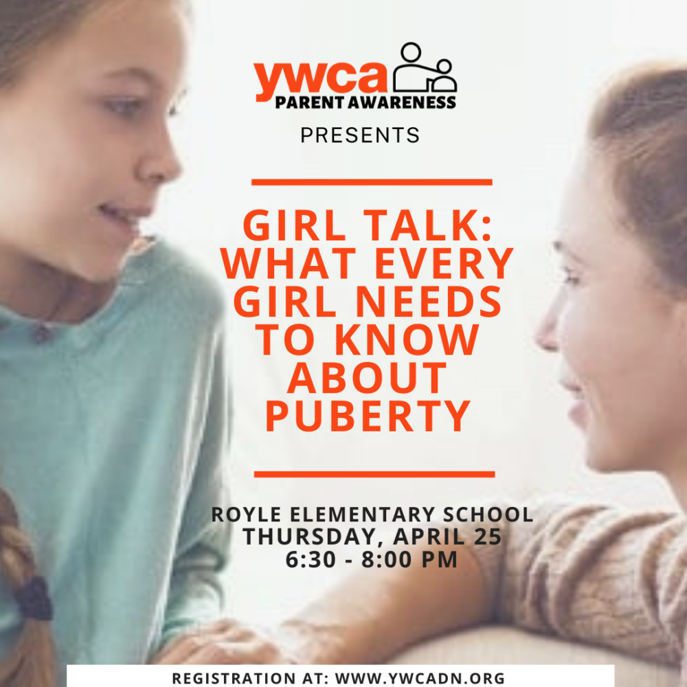 Parent Awareness: Girl Talk, What Every Girl Needs To Know About ...